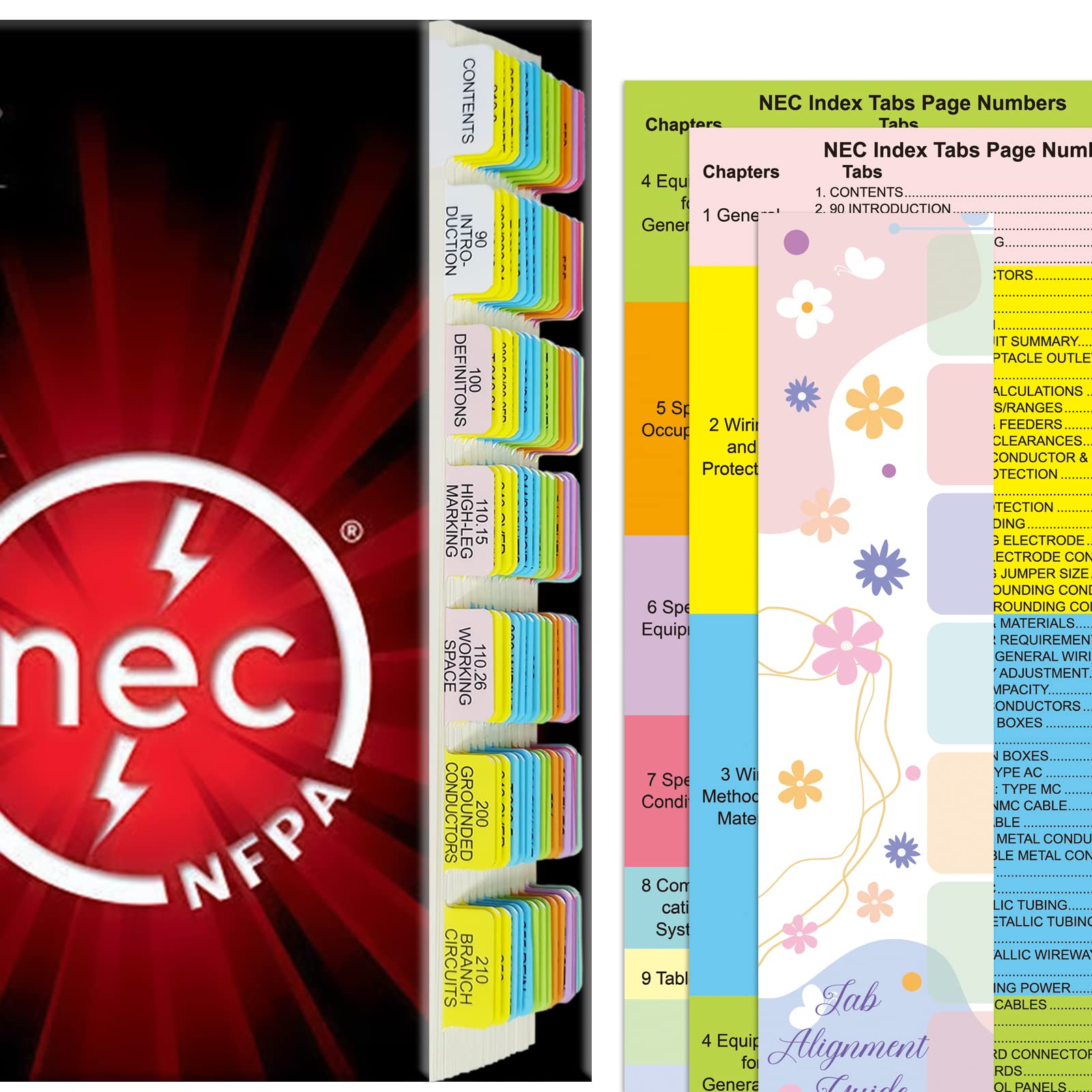 Buy NEC Tabs, 120 Pcs for 2020 National Electrical Code(Book not ...