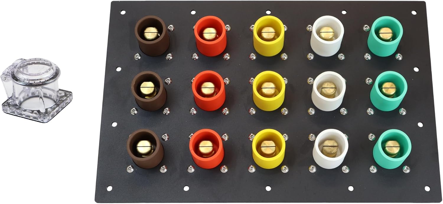 Amazon.com: Power Assemblies 15 Position CAM Lock Panel, 1200 Amp, 3 ...