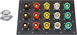 Amazon.com: Power Assemblies 15 Position CAM Lock Panel, 1200 Amp, 3 ...