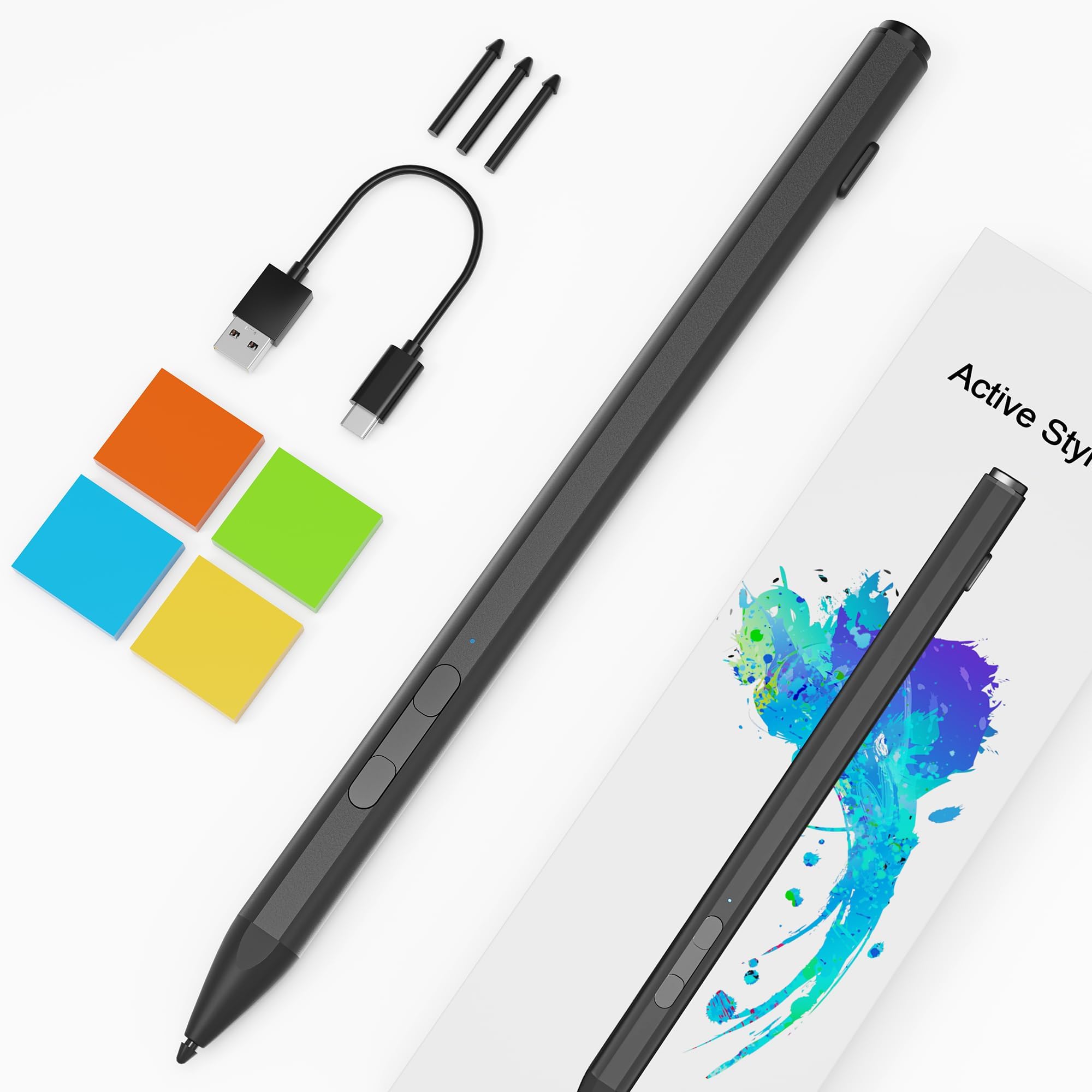 Amazon.com: Surface Pro Pen Stylus for Microsoft Surface Pro 11/X/9/8/7/6/5/4/3, Surface Go ...