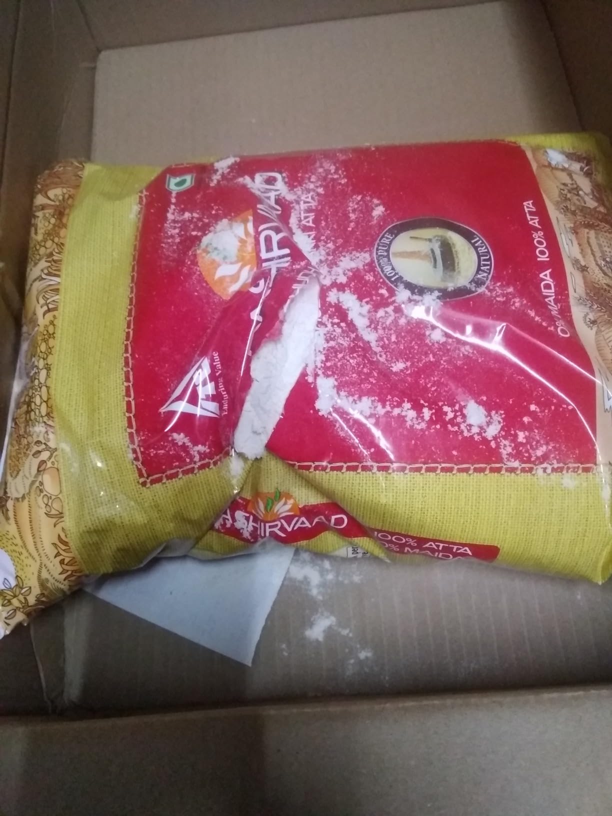 Aashirvaad Atta with Multigrains, 10kg pack | High Fibre & High Protein ...