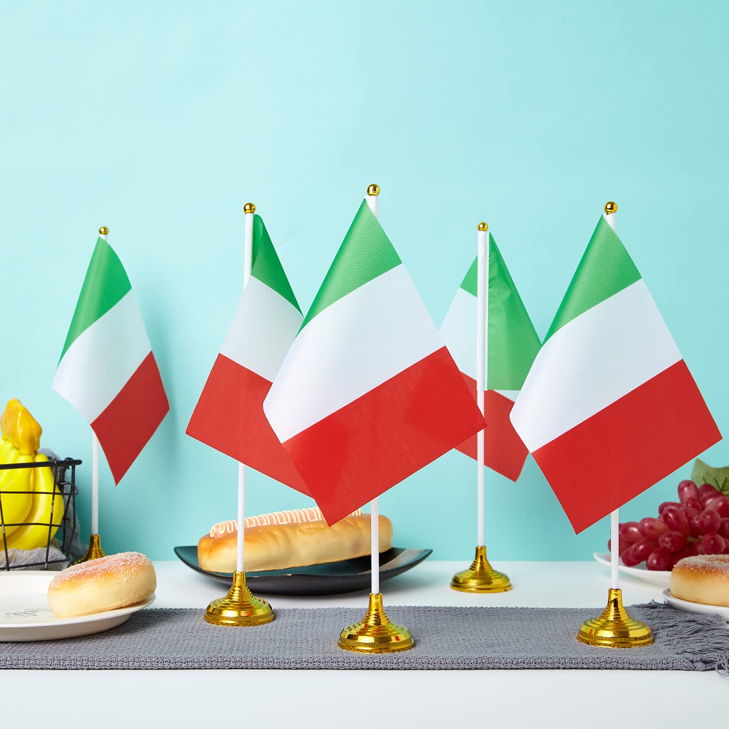 Snapklik.com : ZXvZYT Italy Flag Italian Desk Flag Small Mini Italian ...