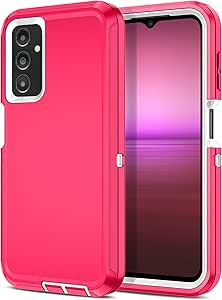 Amazon.com: I-HONVA for Samsung Galaxy A14 5G Case Shockproof Dust/Drop Proof 3-Layer Full Body ...