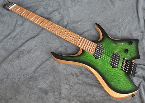 Amazon.com: Custom Electric guitar Headless guitar 6 Strings 7 Strings ...