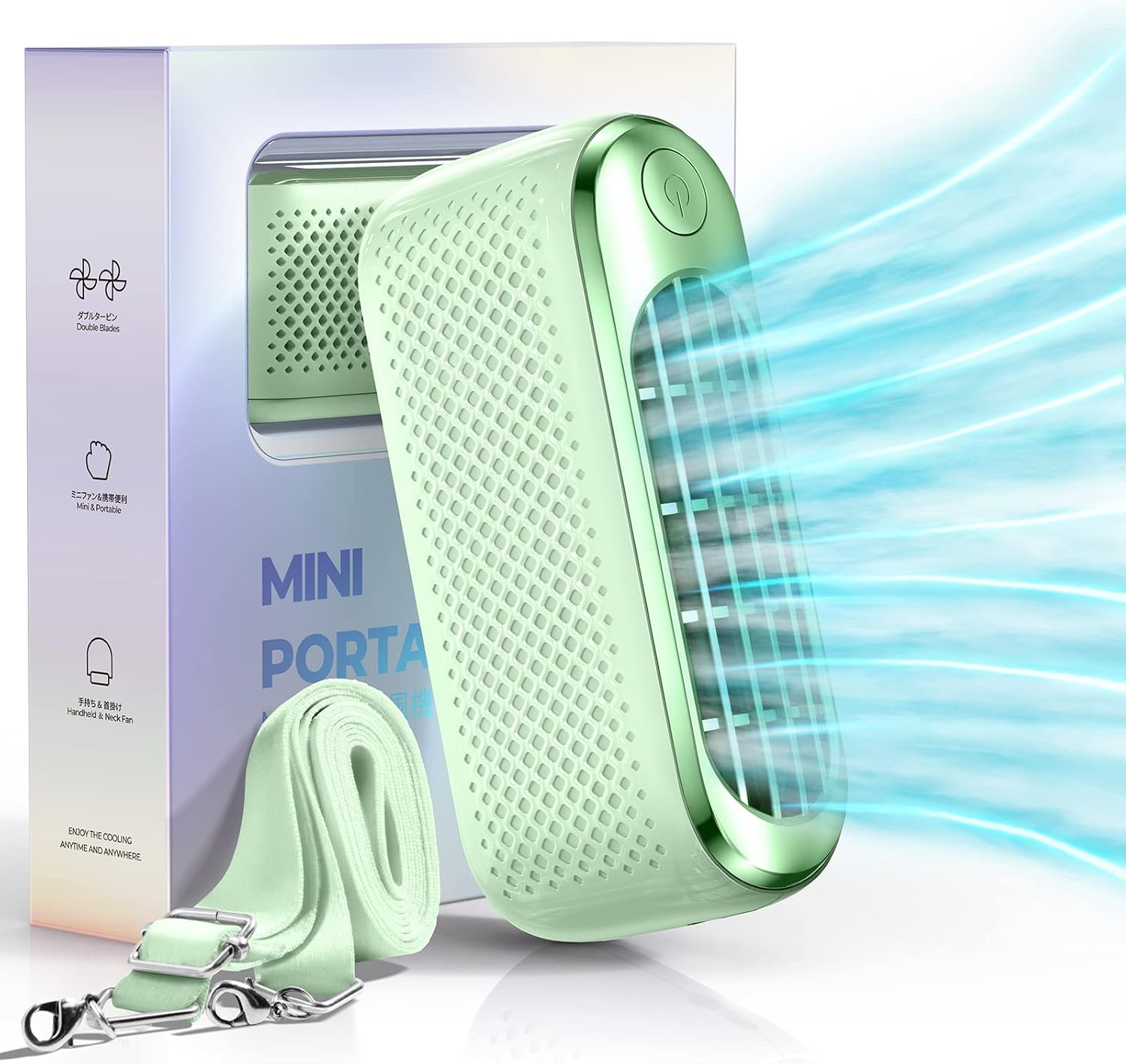 Amazon.com: Portable Fan, Ranvoo Handheld Fan Ultra-Small Neck Fan Type ...