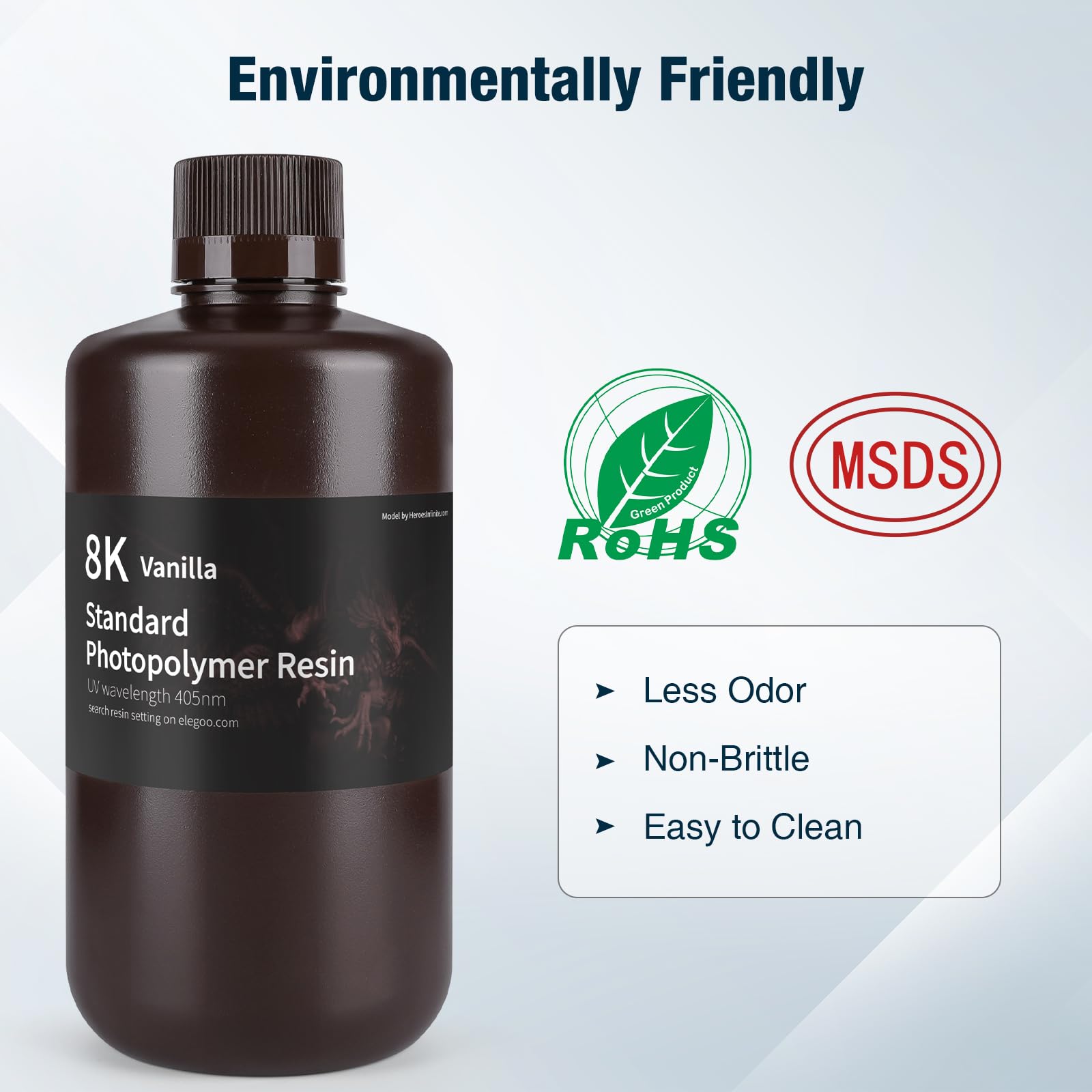 Snapklik.com : 8K 3D Printer Resin, Standard Photopolymer Resin 405nm ...