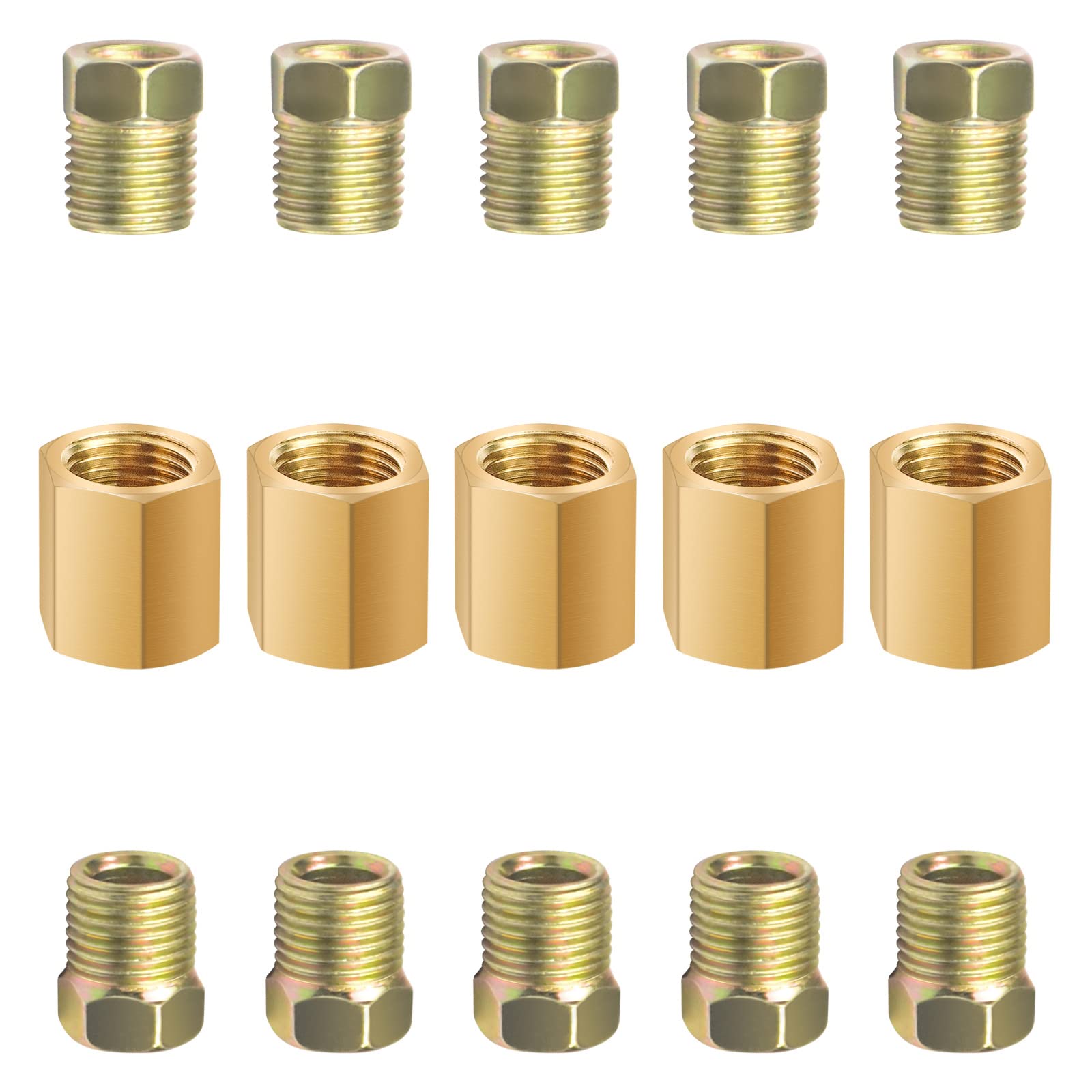 Snapklik.com : MAHLER GATES Brake Line Fittings For 1/4 Inch Brake Line ...