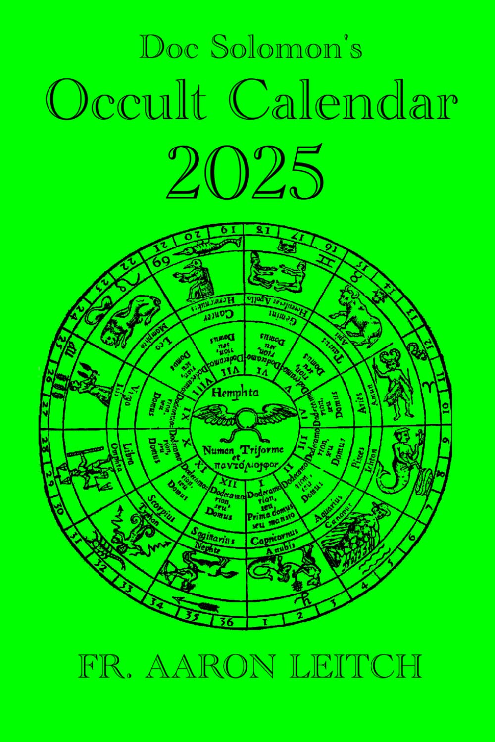Amazon.com: Doc Solomon's Occult Calendar 2025: 9798346173229: Leitch ...