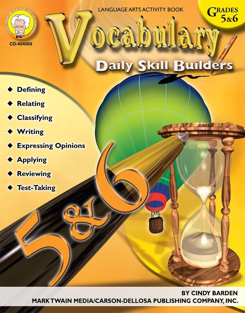 Amazon.com: Vocabulary, Grades 5 - 6 (Daily Skill Builders ...
