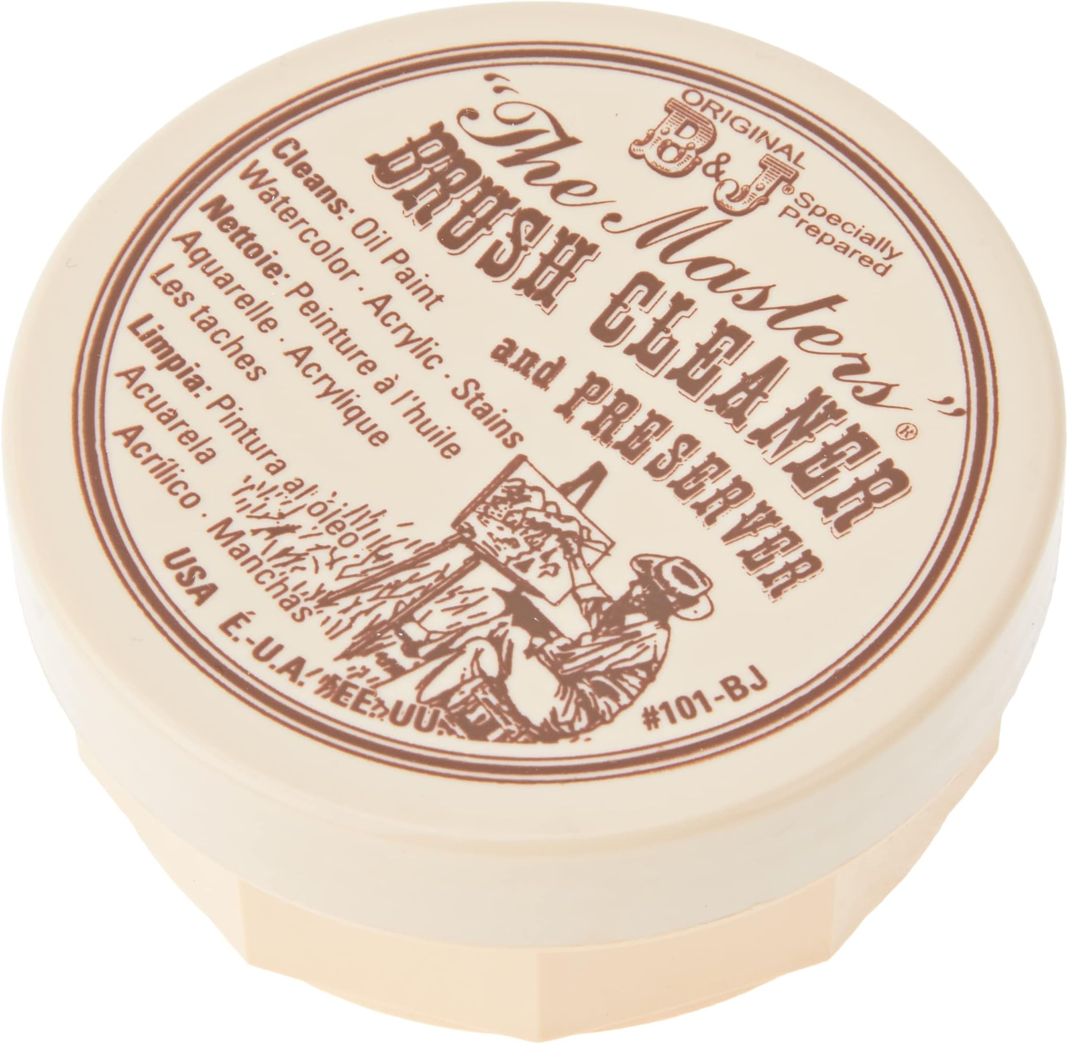 Amazon.com: General Pencil Company The Masters Brush Cleaner ...