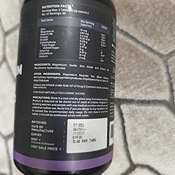 Nutrabay Pro Zinc Magnesium (ZMA) with 100% RDA of Zinc, Magnesium ...