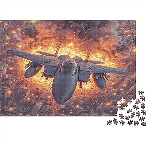 Fighter Aircraft 1000 Pieces Jigsaw Puzzles for Adults Fun Jigsaw ...