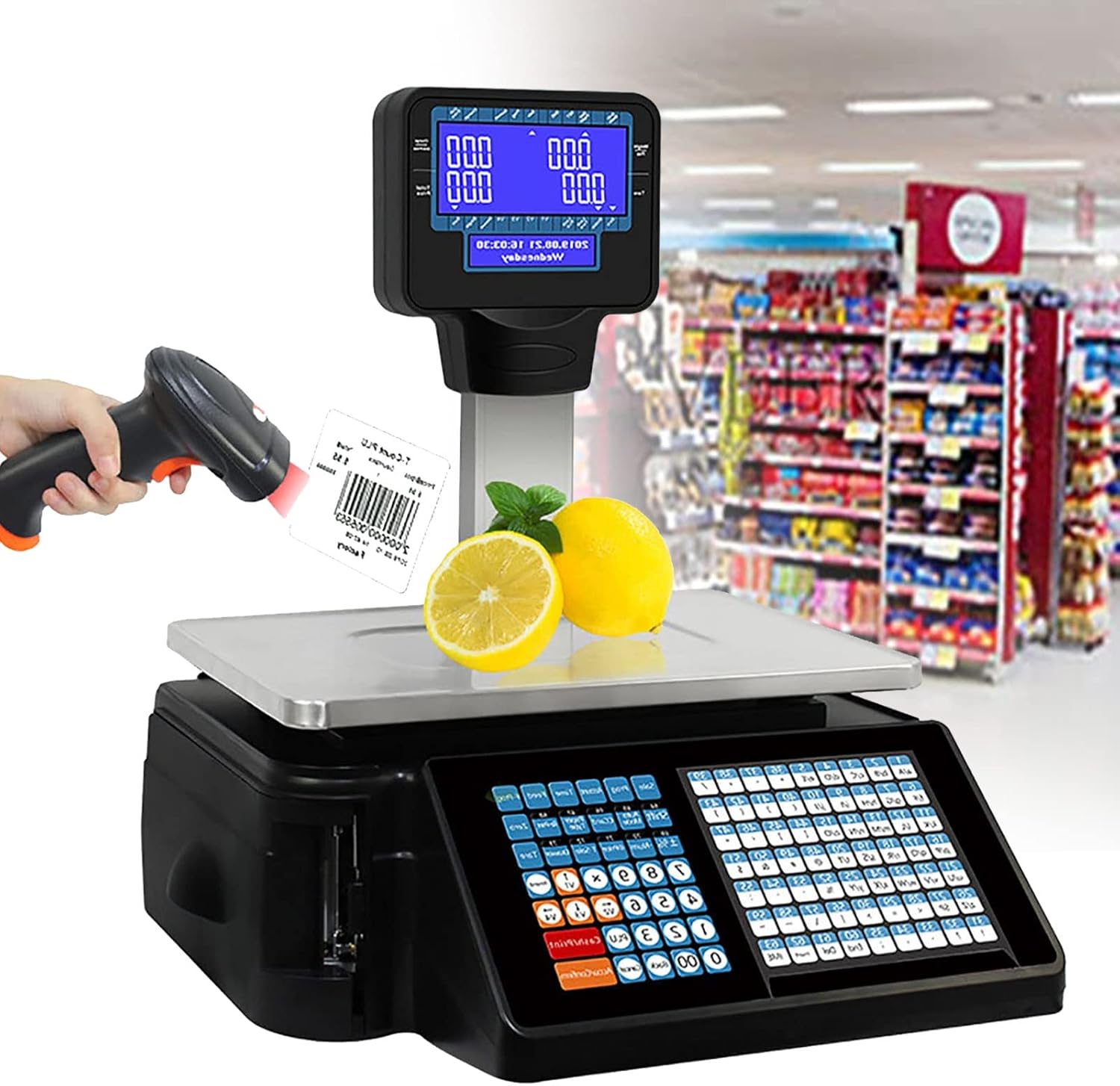 Price Calculating Scale with bar Indicator, Scale with Integrated ...