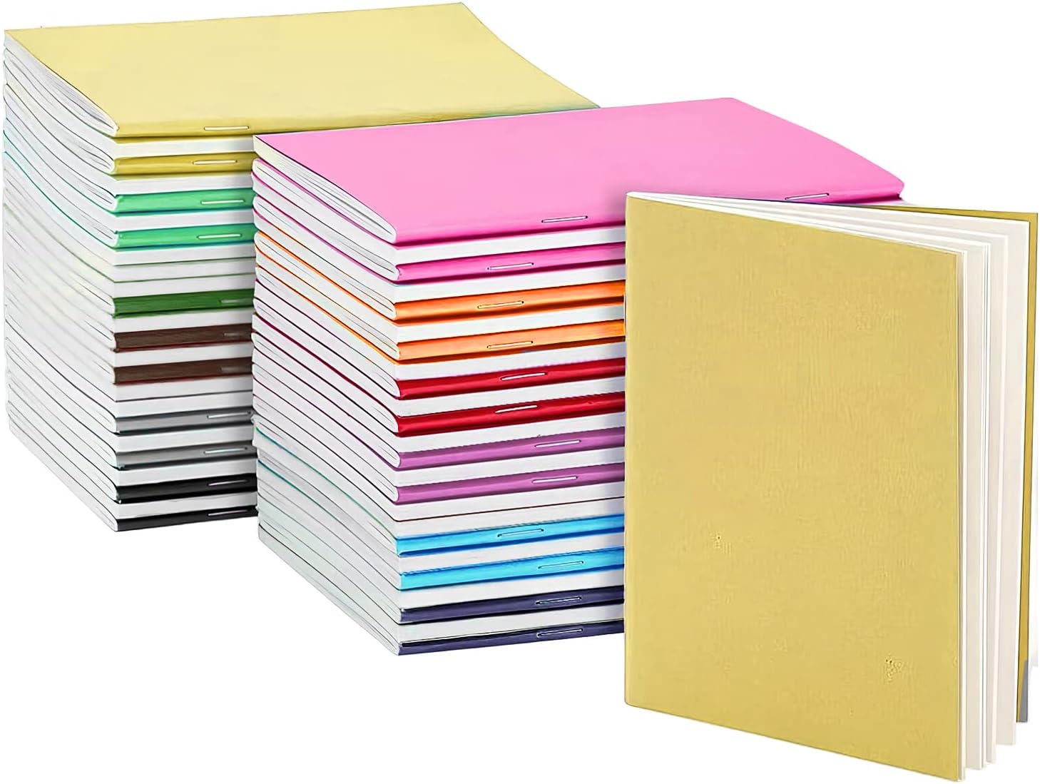 48 Pack Small Pocket Notebook, Mini Notebook Bulk Travel Diary Notebook ...