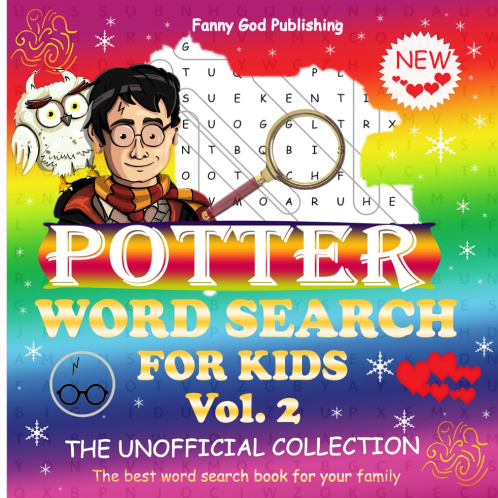ULTIMATE POTTER WORD SEARCH FOR KIDS - The Unofficial Collection (Vol.2 ...