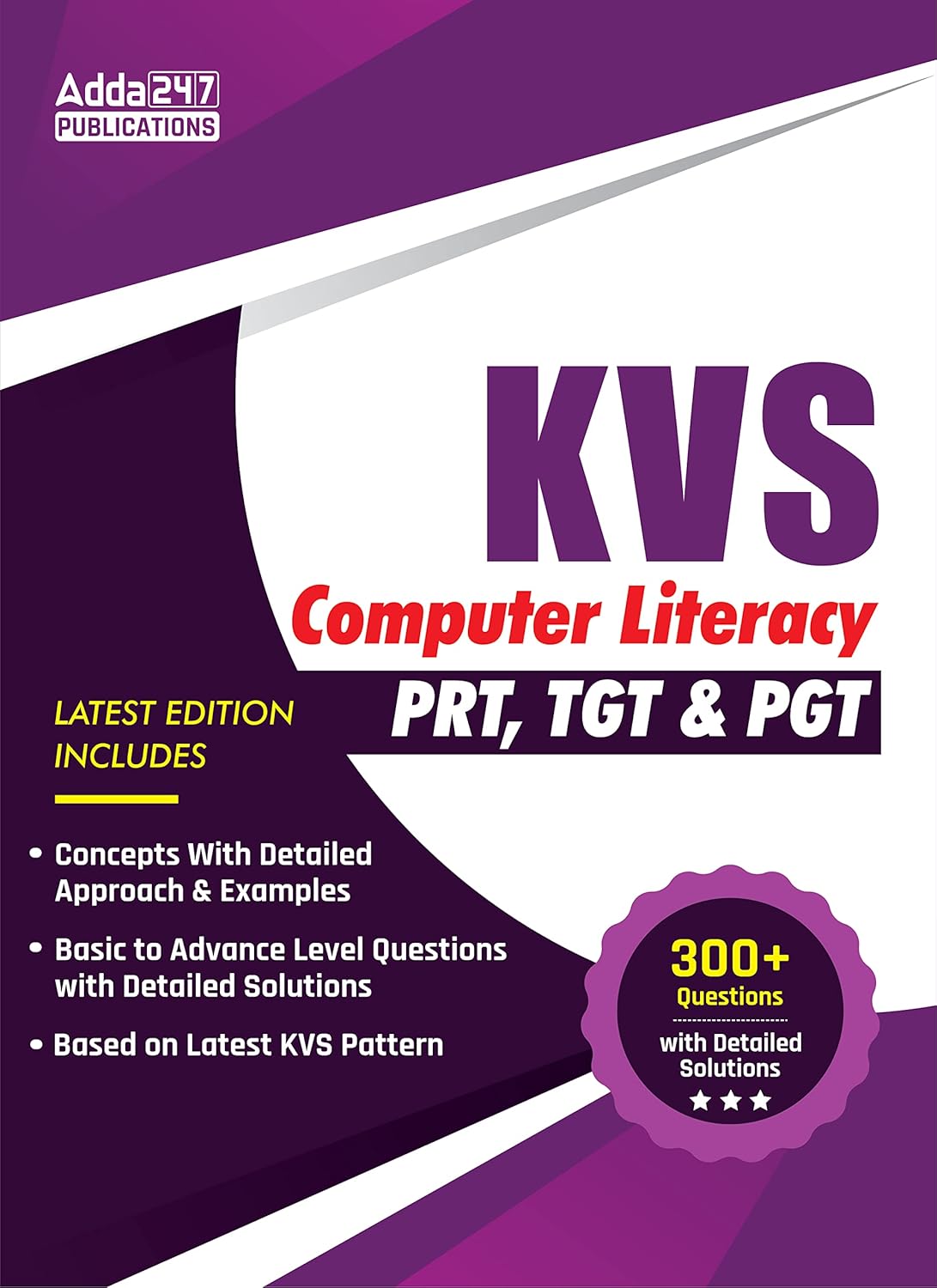 KVS Computer Literacy for PRT, TGT & PGT(English Printed Edition) by ...