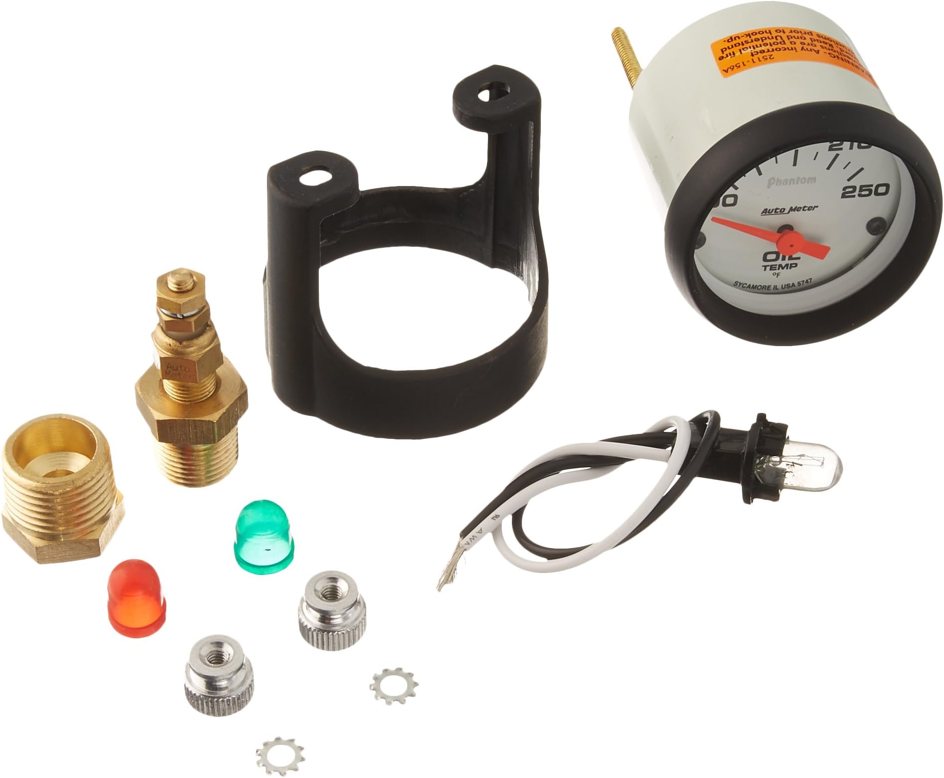 Amazon.com: Auto Meter 2636 Z-Series Electric Differential Temperature ...