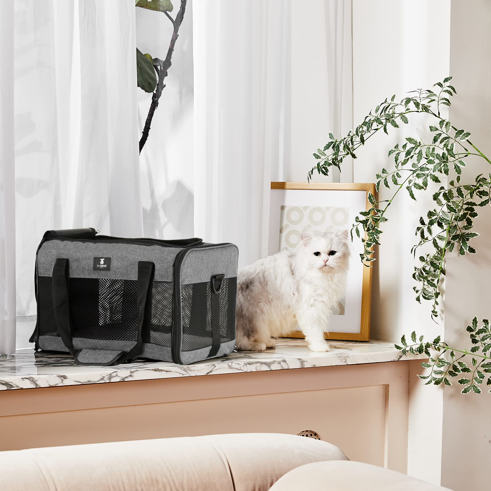 Snapklik.com : X-ZONE PET Cat Carrier Dog Carrying Case For Pets Up To ...