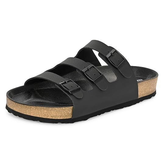 Buy Centrino Men’s Berkin-Style Slip-On Sandals | Open Toe Design ...