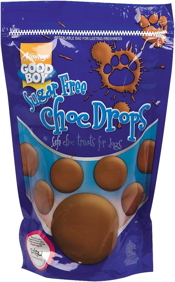 Good Boy Sugar Free Choc Drops 250 g (Pack of 4) : Amazon.co.uk: Pet ...