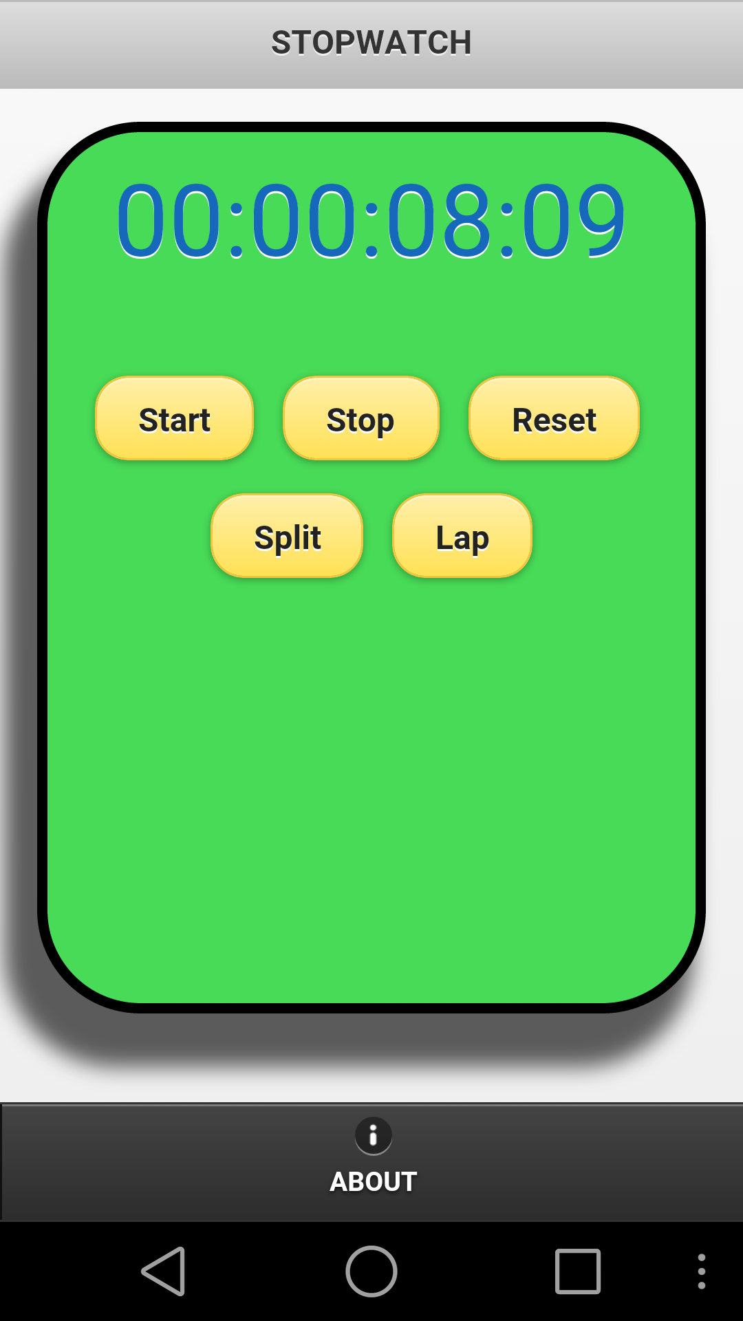 StopWatch - App on Amazon Appstore