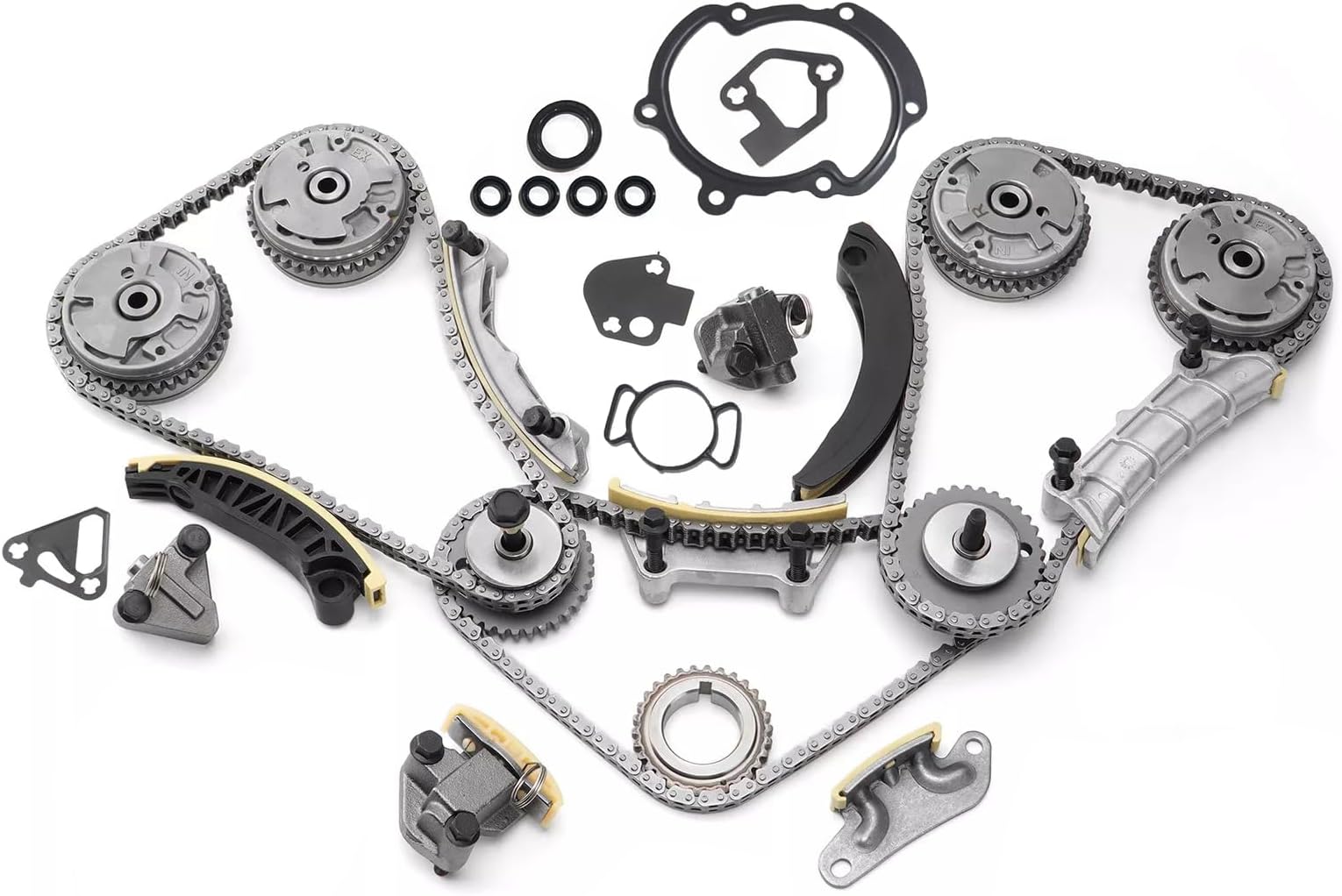 Amazon.com: 3.6 Timing Chain Kit with Guide Tensioner Sprocket Fit for ...