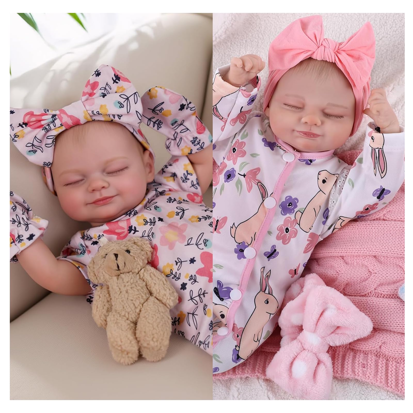 Amazon.com: BABESIDE Lifelike Reborn Baby Dolls - Skylar, 17-Inch Real ...