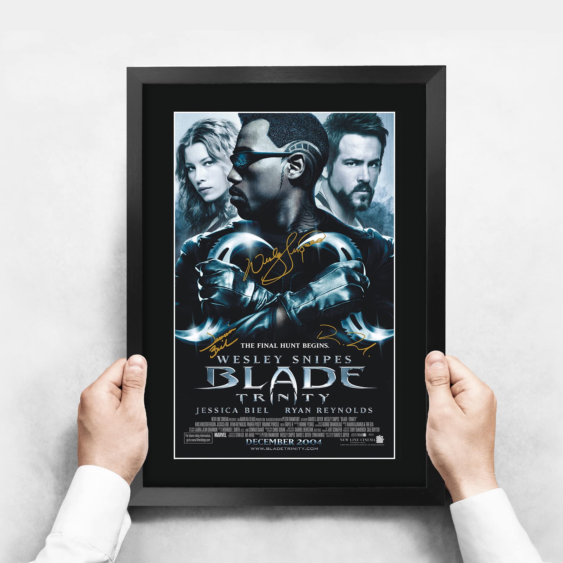 Manifesto Del Film Blade 3 20 Years Ago, Blade Trinity's Rejected