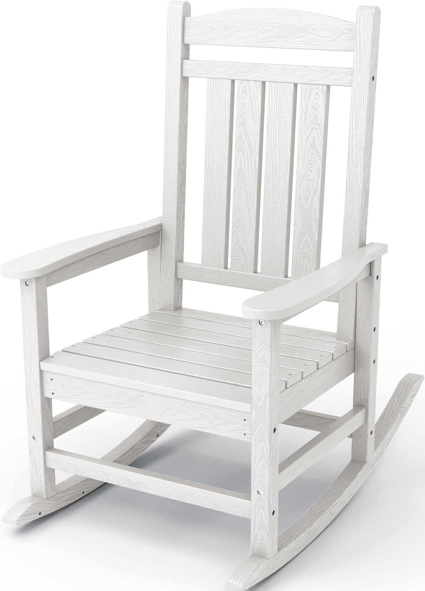 Amazon.com : Rimax 10002 Gentle Rocking Chair, White : Patio, Lawn & Garden