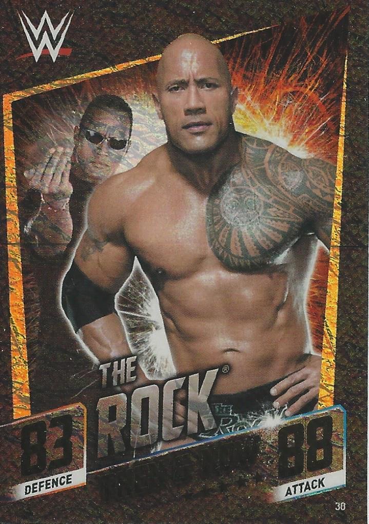 The Rock Then And Now