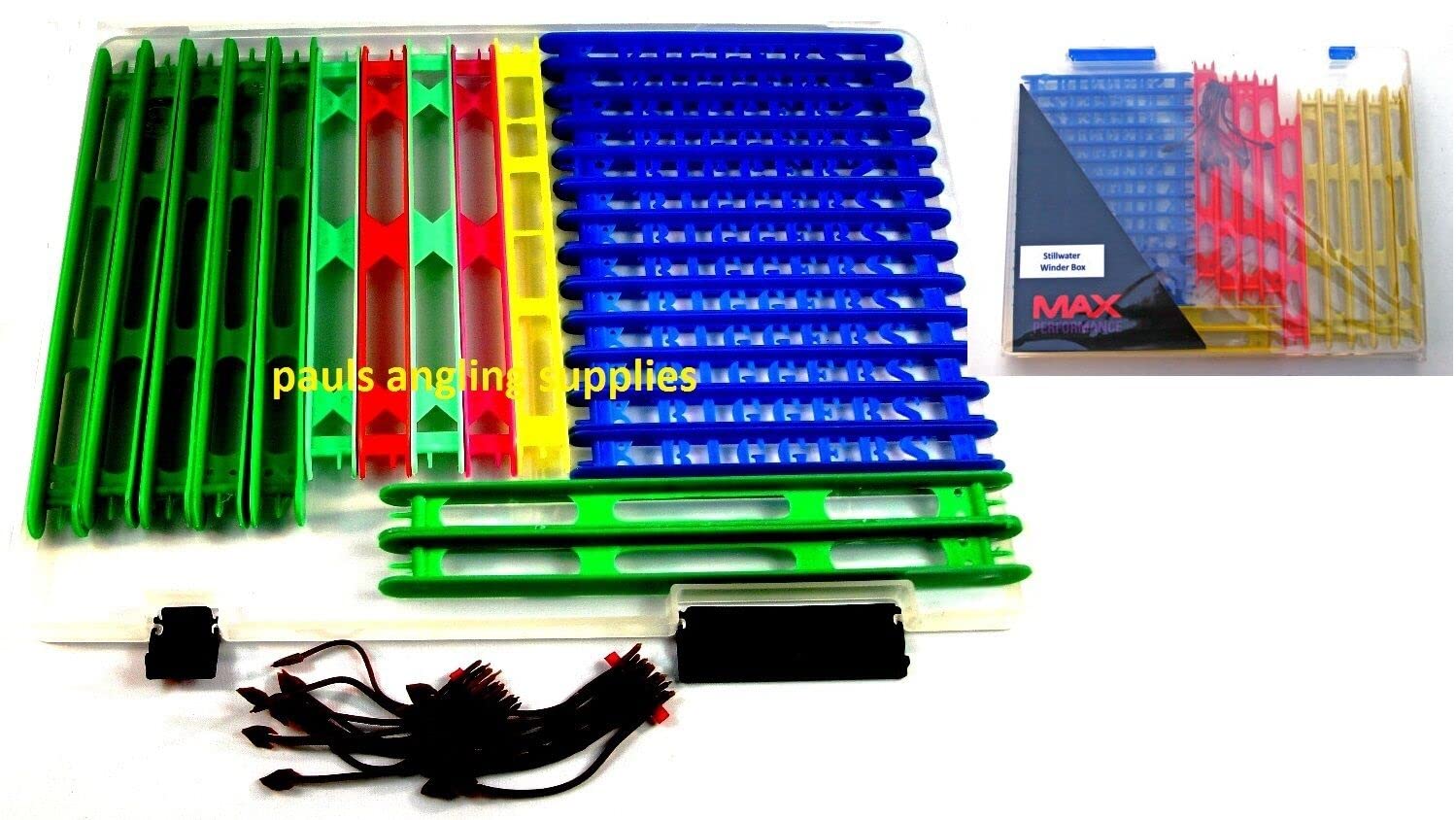 Stillwater Fishing Float Storage Winder Box,Winders & Anchors Pole ...