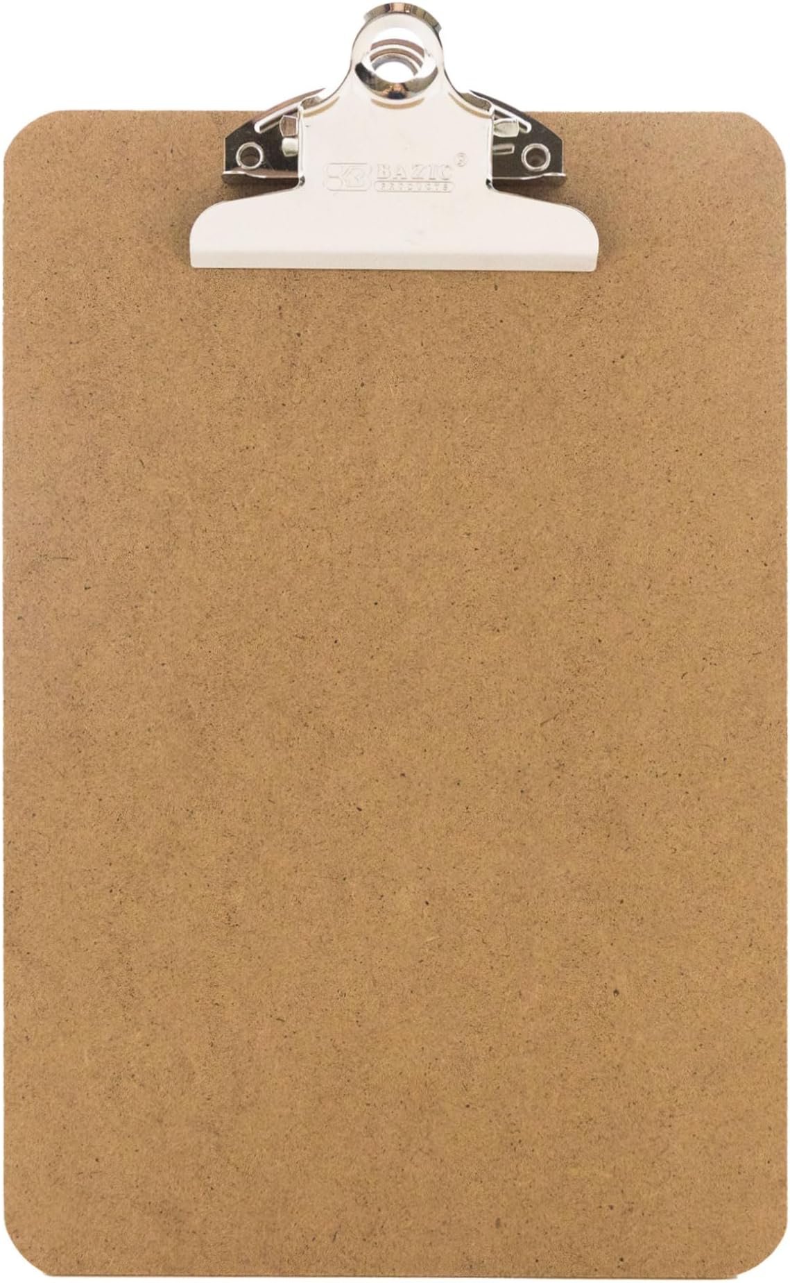Amazon.com: BAZIC Memo Size Hardboard Clipboard w/Sturdy Spring Clip ...