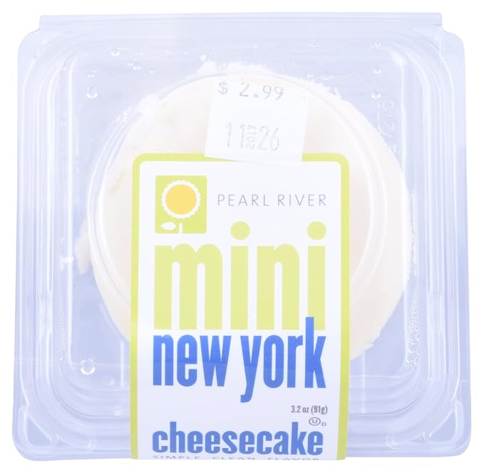 Amazon.com: PEARL RIVER Grab & Go Vanilla Cheesecake, 3.2 OZ : Grocery ...
