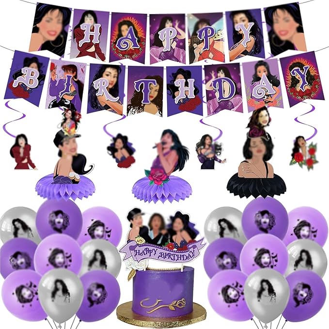 Amazon.com: 35 Pieces Singer Party Decoration, Include Singer Birthday ...