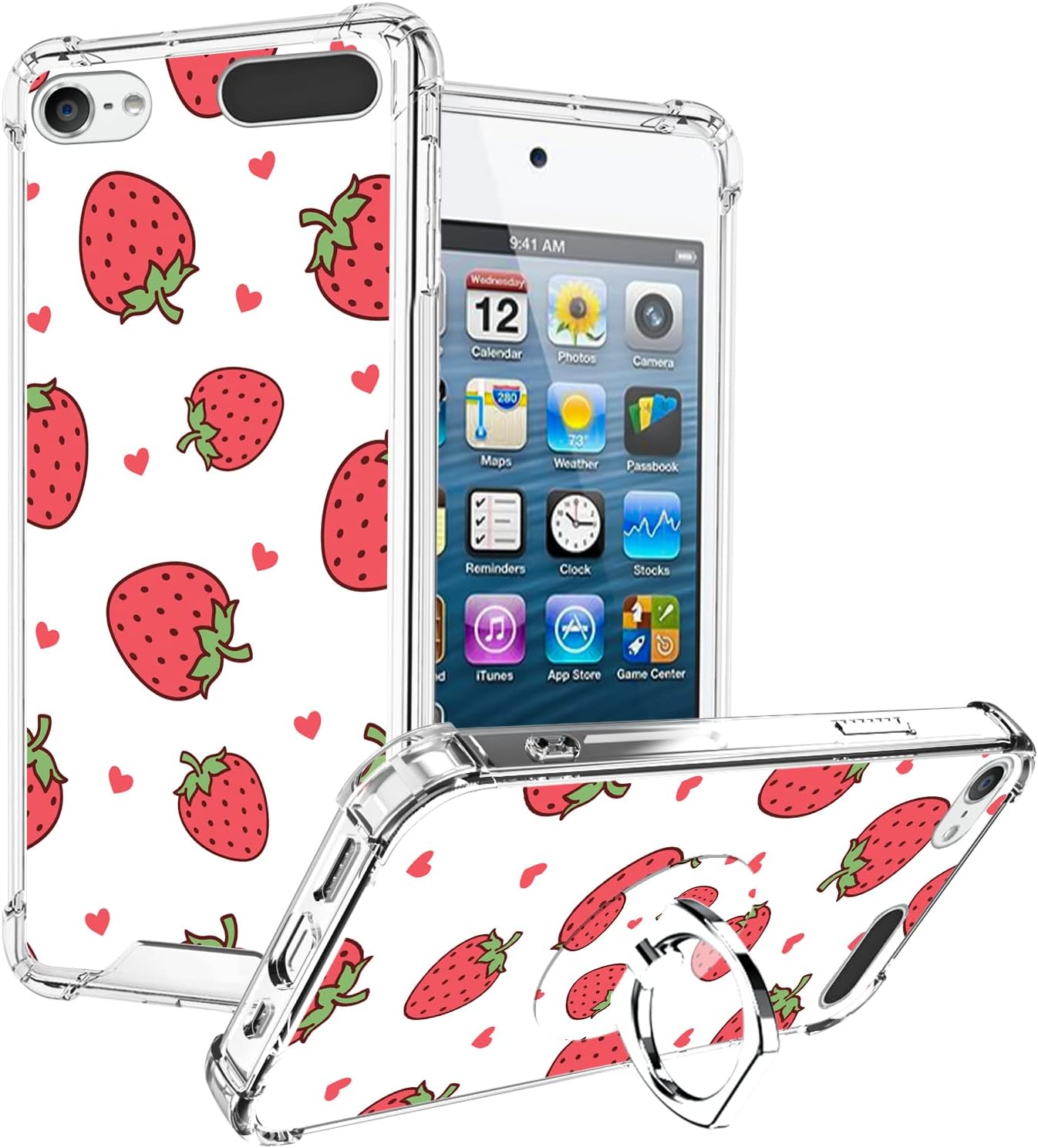 Amazon.com: iPod Touch 7th Generation Case with 2 Screen Protectors ...