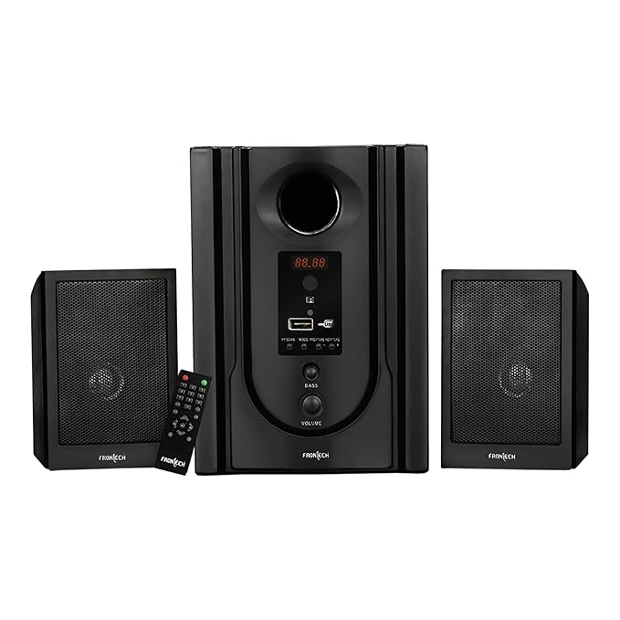 FRONTECH 2.1 Channel Speaker System | Bluetooth 5.0-40W Output, USB|BT ...