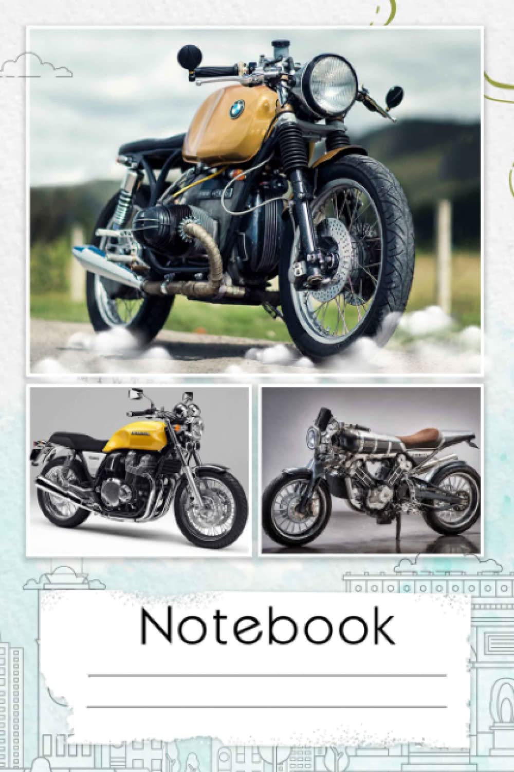 Amazon | Classic Motorcycles Notebook: Classic Motorcycles The Notebook ...