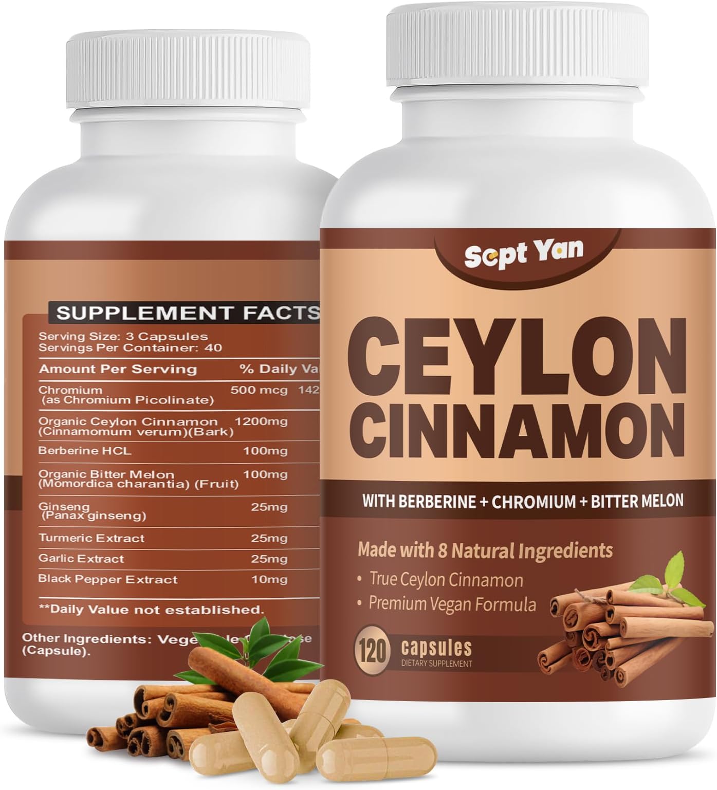 Amazon.com: Barton Nutrition CinnaChroma Cinnamon Capsules - Extract ...