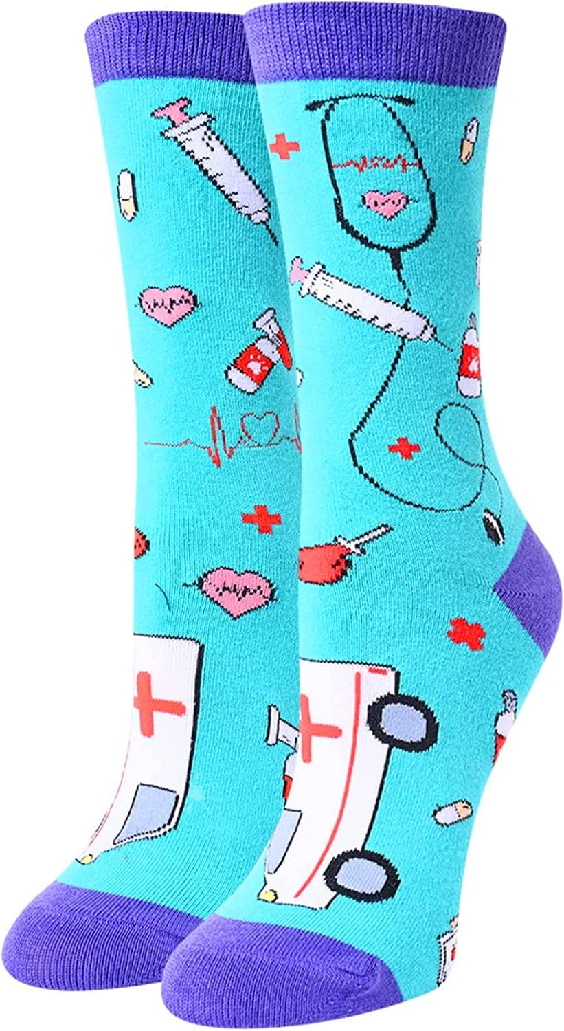 Amazon.com: sockfun Medical Assistant Gifts Doctor Gift Nurse Socks For ...