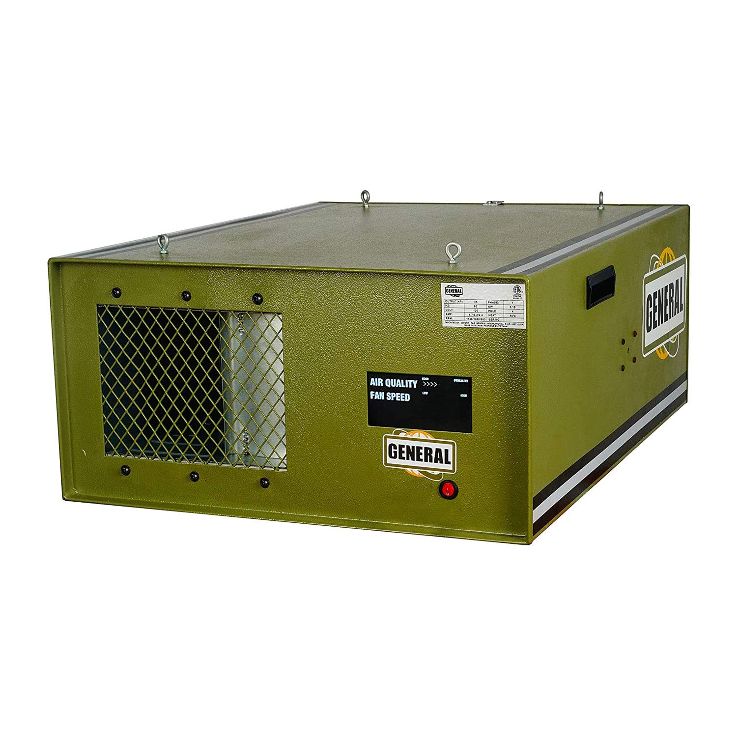 Snapklik.com : 1189 Cfm Smart Technology Air Filtration System