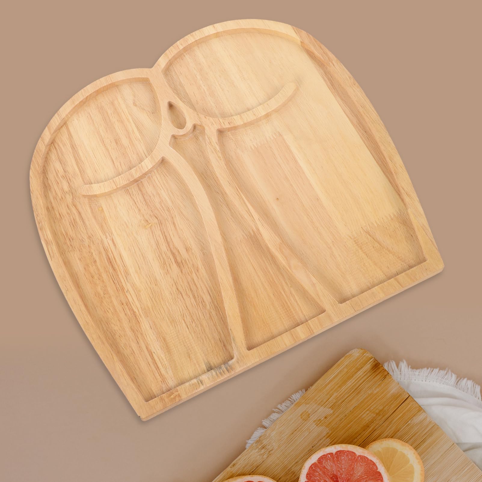 MAGICLULU (2) pack Fruit Tray Charcuterie Boards Funny Serving Tray ...