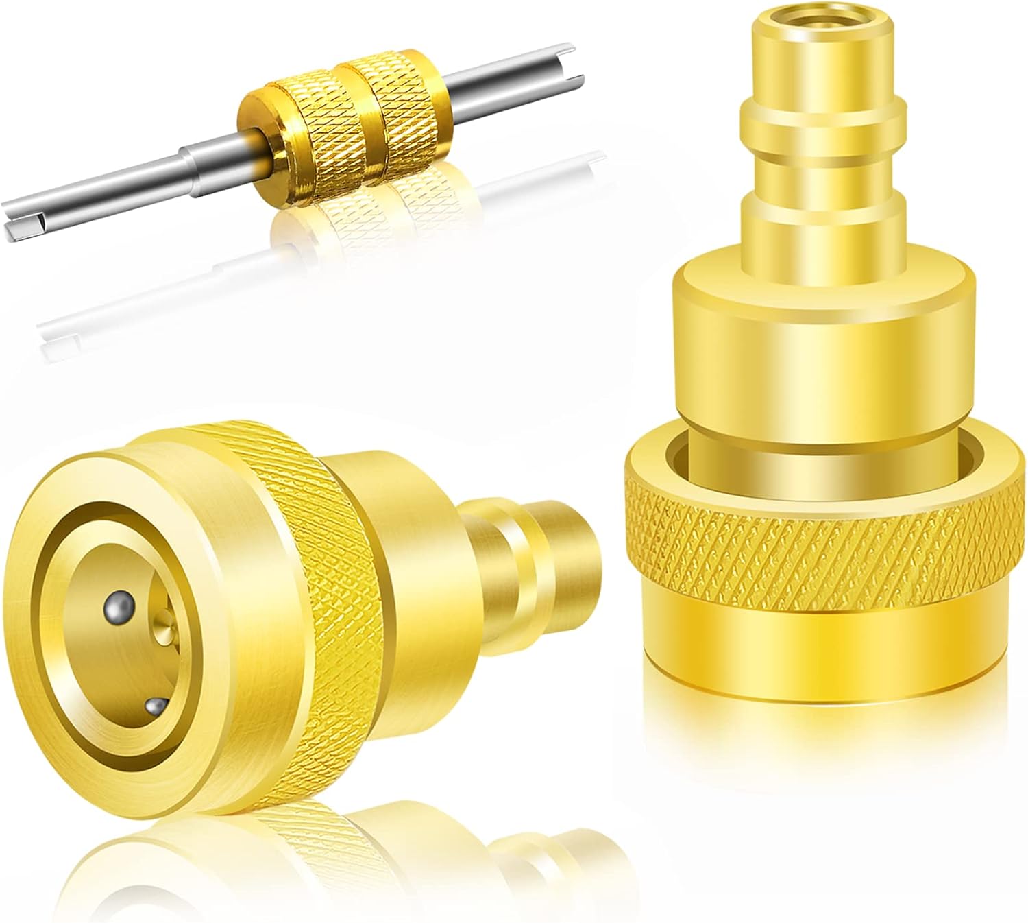 Amazon.com: Boltigen R1234yf to R134a Aadapter, R1234yf to R134a ...