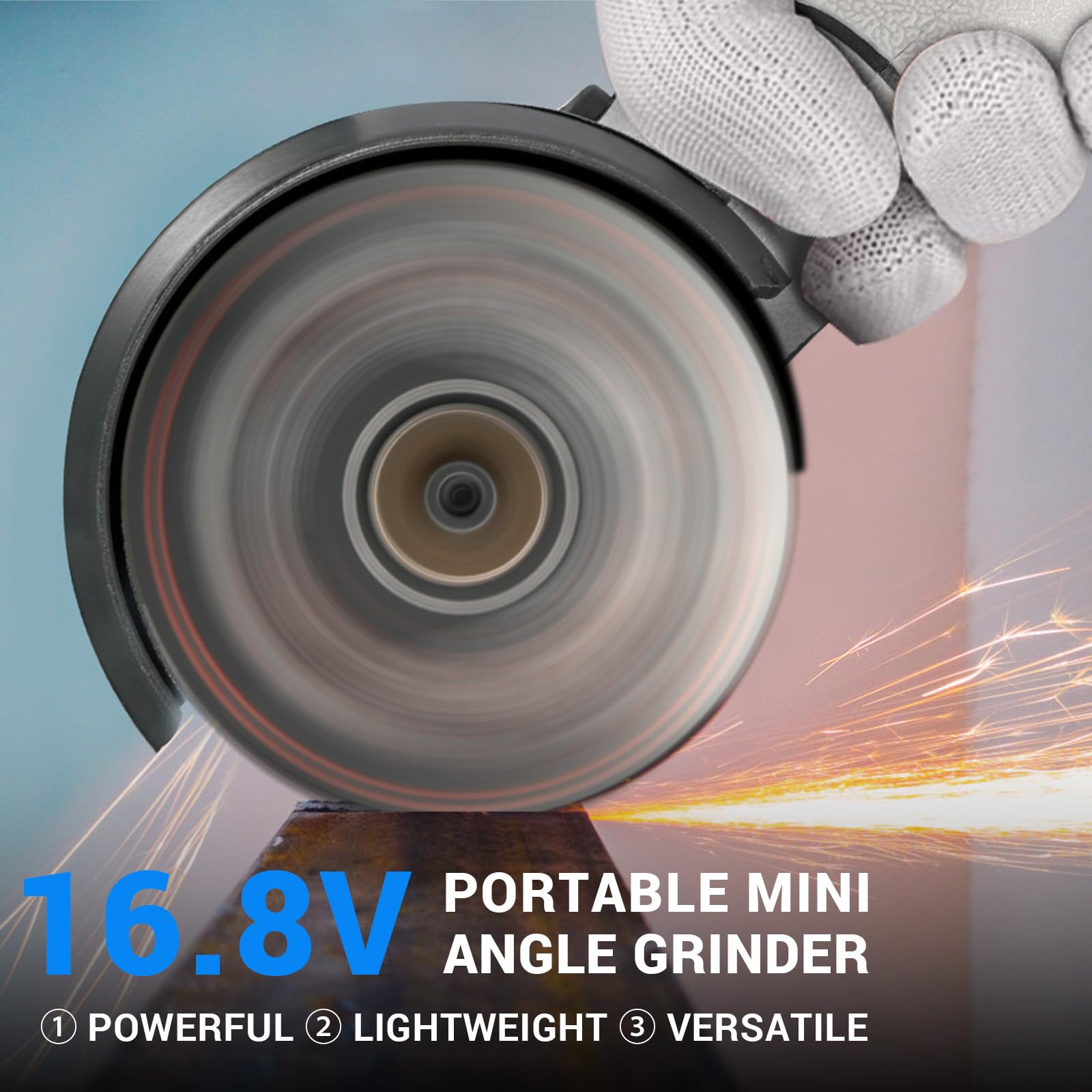 Snapklik.com : Portable Cordless Angle Grinder