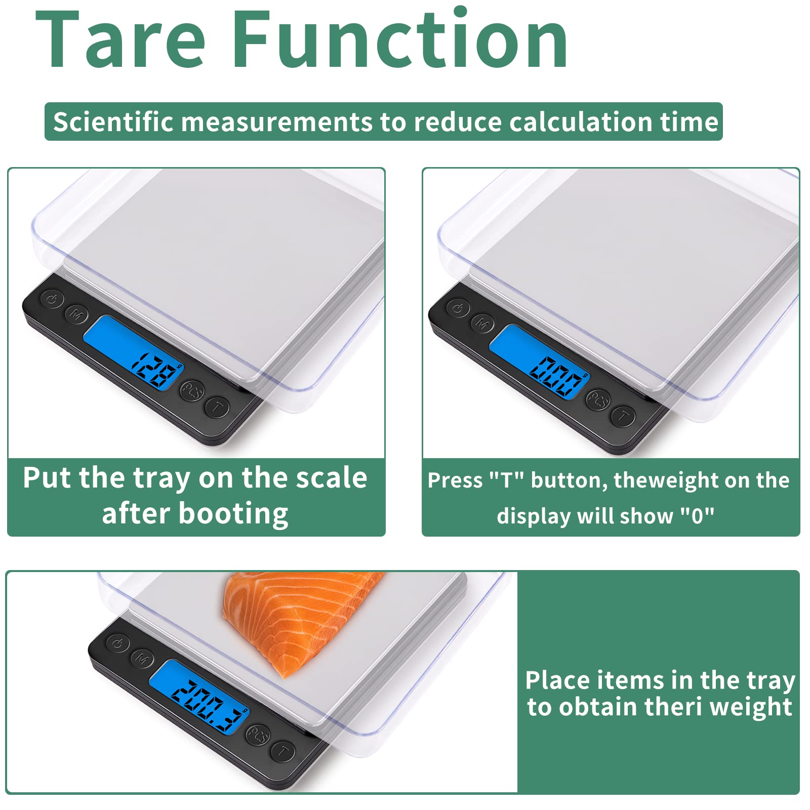 Snapklik.com : Upgraded Large Size Food Scale For Food Ounces And Grams ...