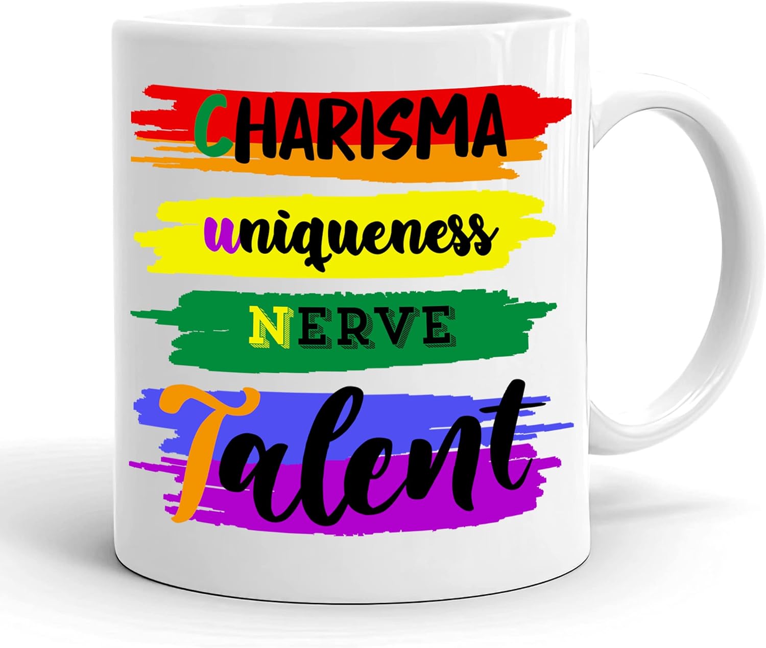 Amazon.com: Charisma - Uniqueness - Nerve - Talent Mug - Rupaul S Drag ...