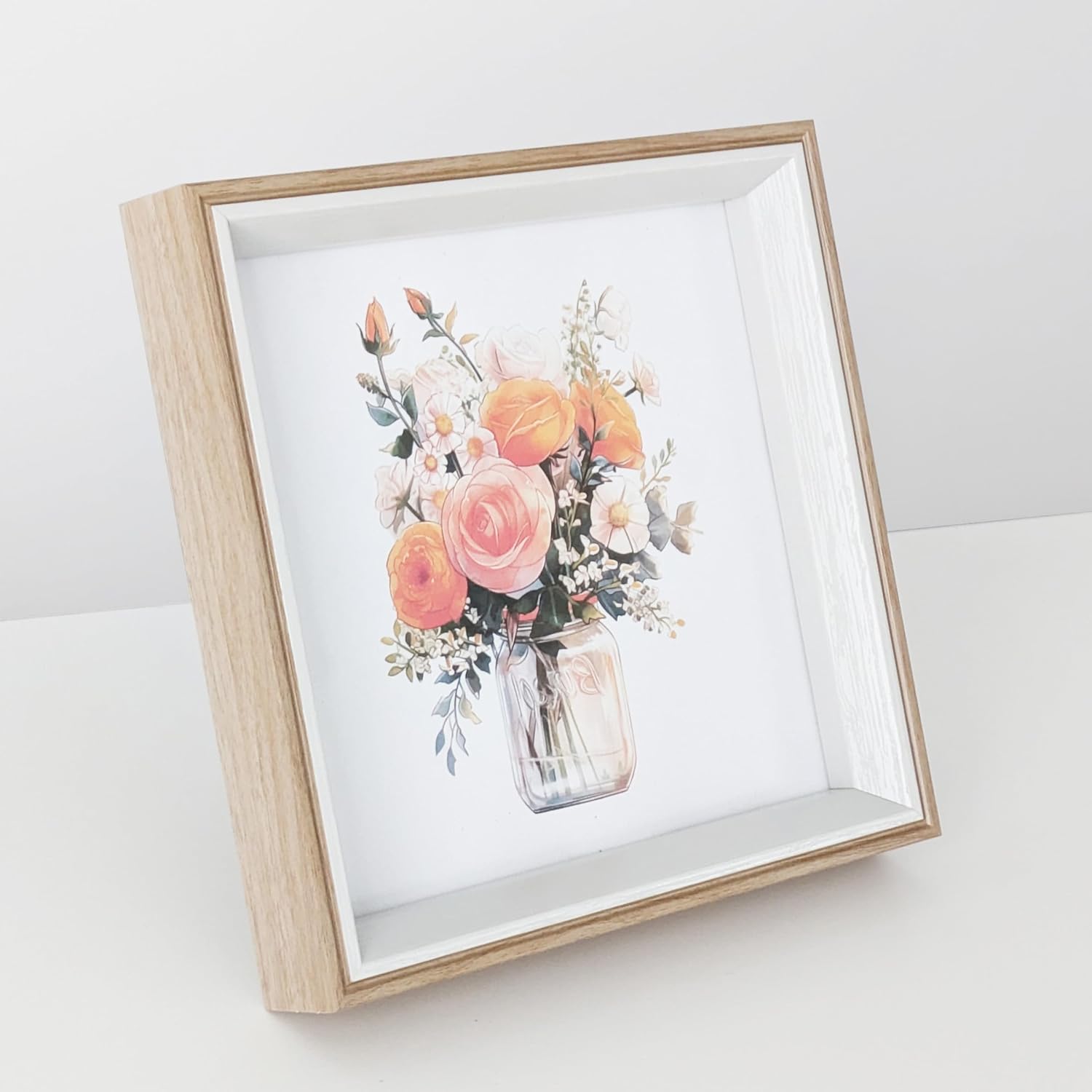 Amazon.com: PLUSCHEN 5x5 Square Wheat Colour Resin Picture Frame with ...