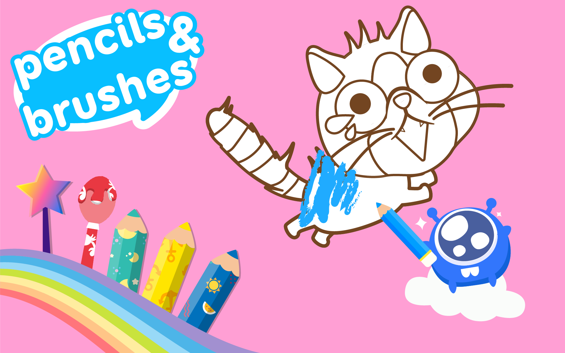 CandyBots Coloring Book Kids🖌️Color Painting Game - App on the Amazon ...