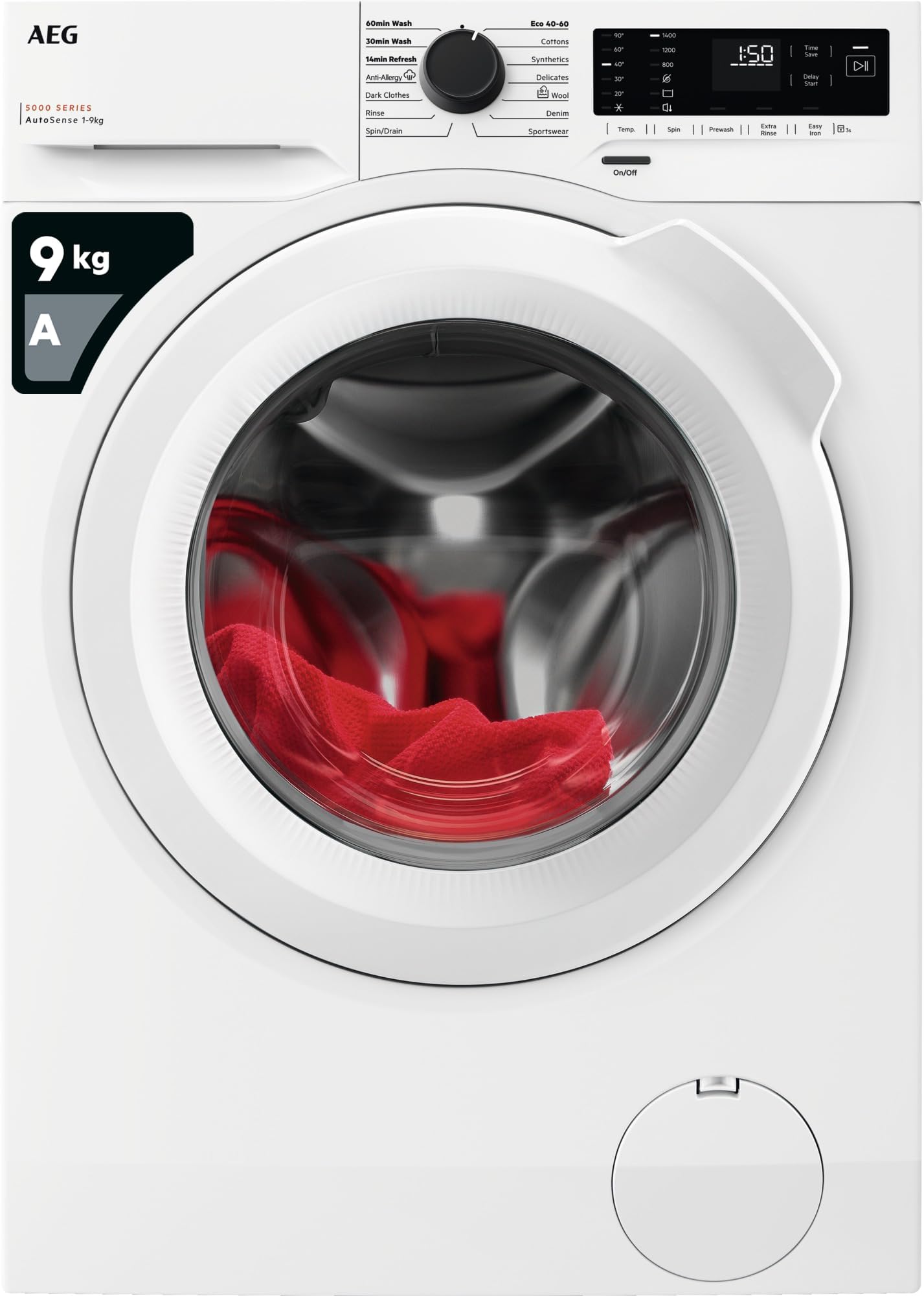 Bosch WGG24400GB Series 6, Free-Standing Washing Machine, Front Loader ...