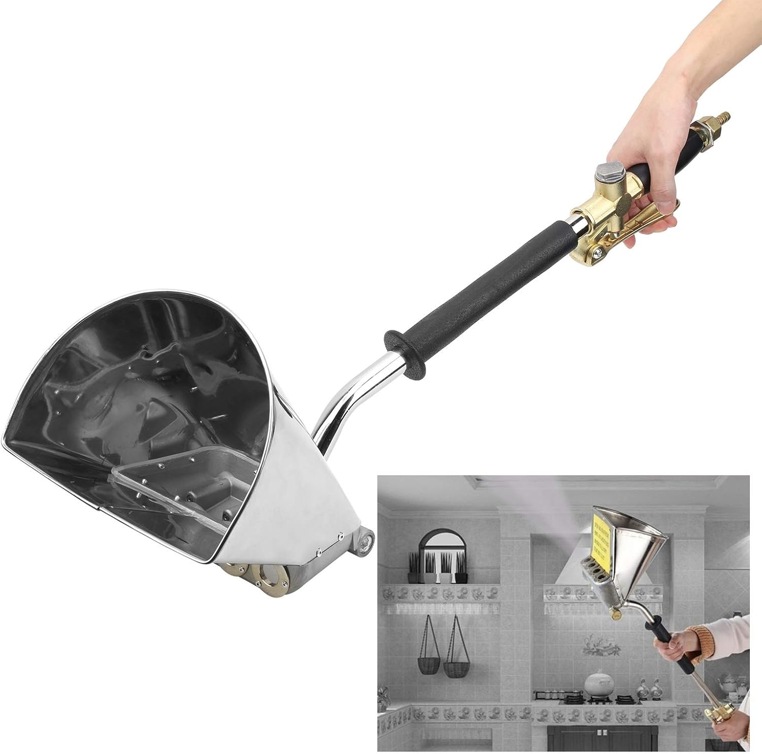 4 Jets Stucco Sprayer, Pneumatic Cement Texture Australia | Ubuy