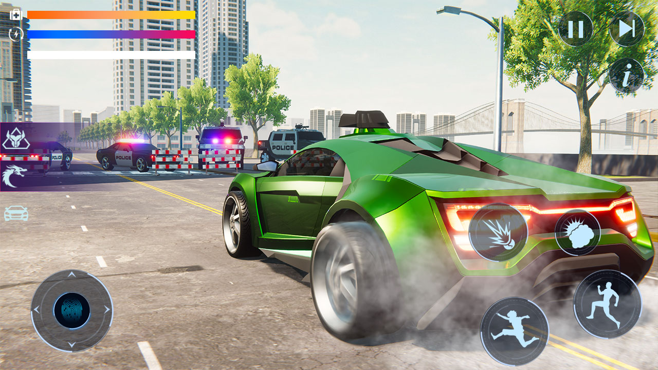 Dragon Robot Car Transform- Police Robot Games 3D - App on Amazon Appstore